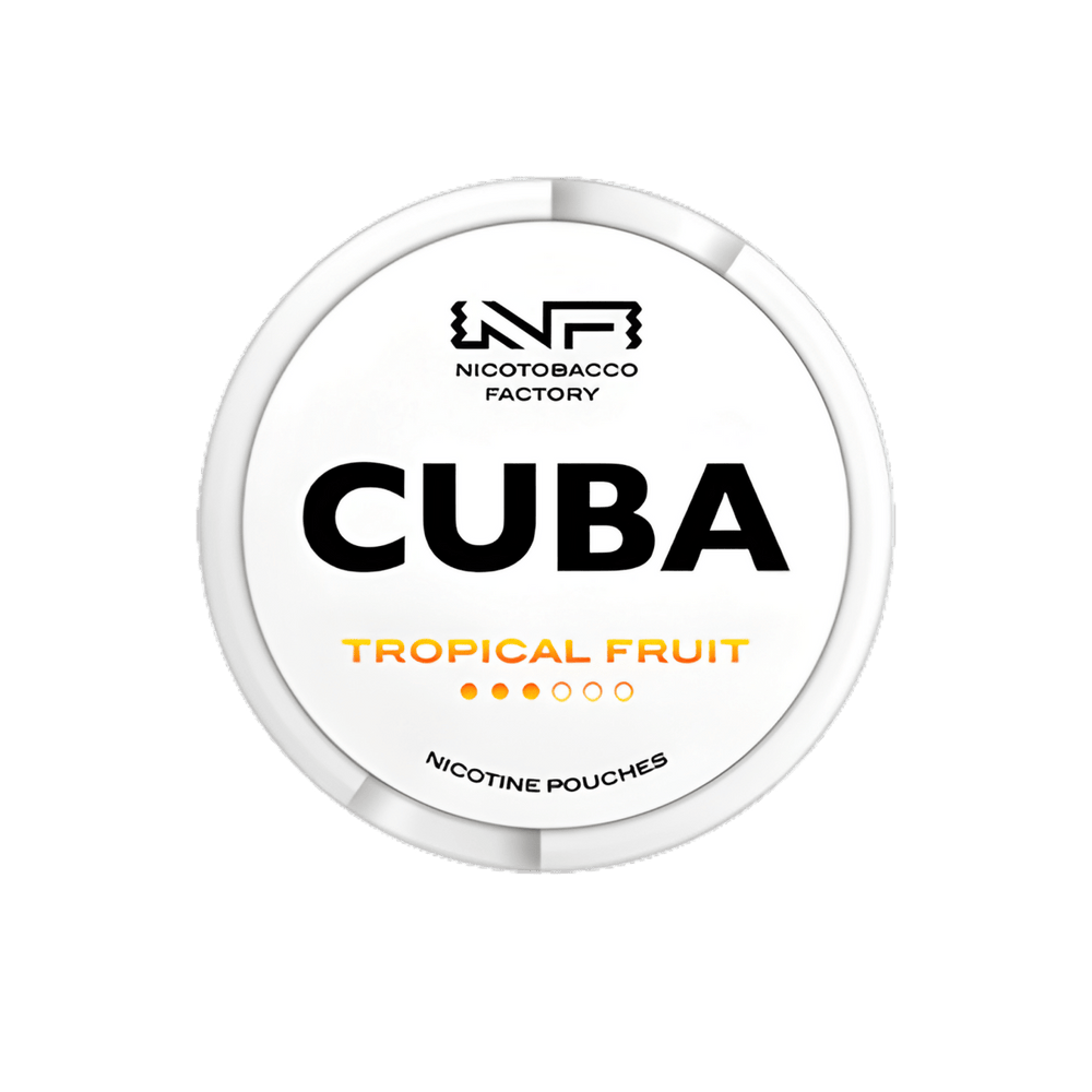 Cuba White Tropical Fruit – 10.4mg, 20 Pouches | Pouchland