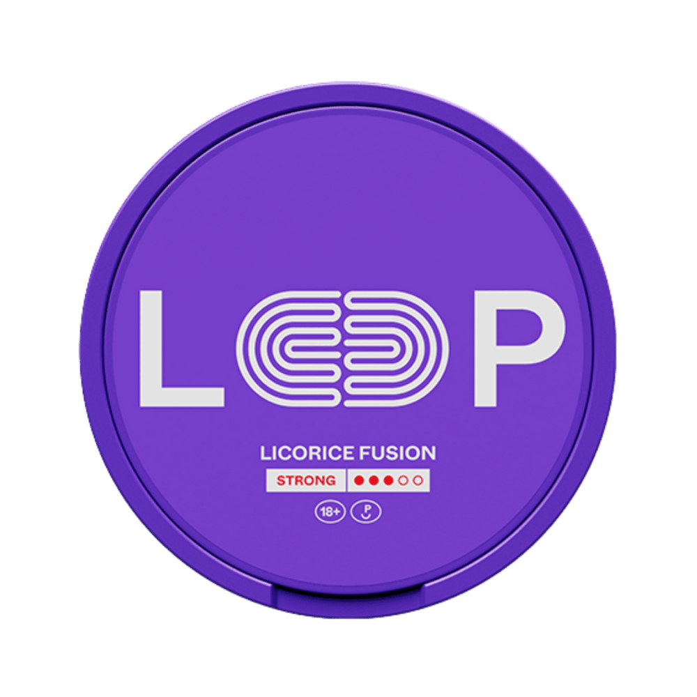 LOOP Licorice Fusion Nicotine Pouches | Order at Snuzyn.com – Pouchland